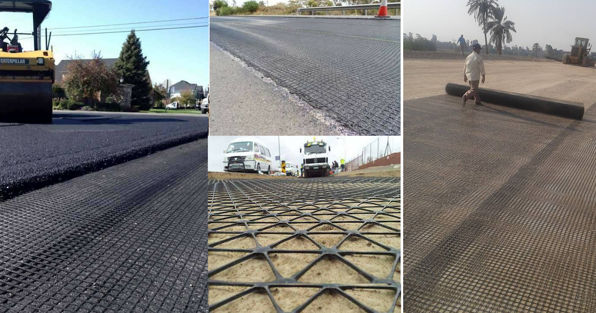 Geogrid use in road construction - FantasticEng