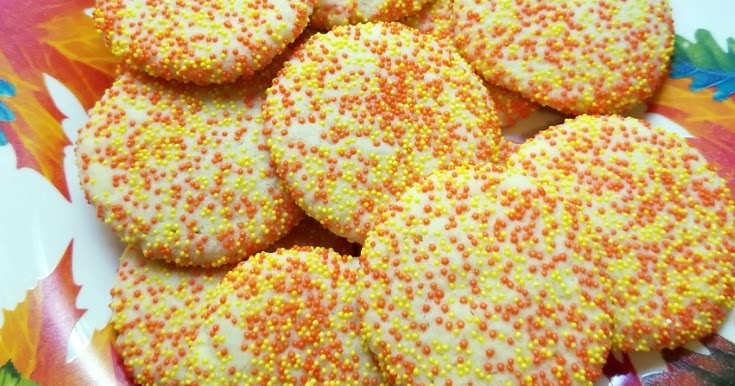 Two Frys: Fall Sprinkle Cookies