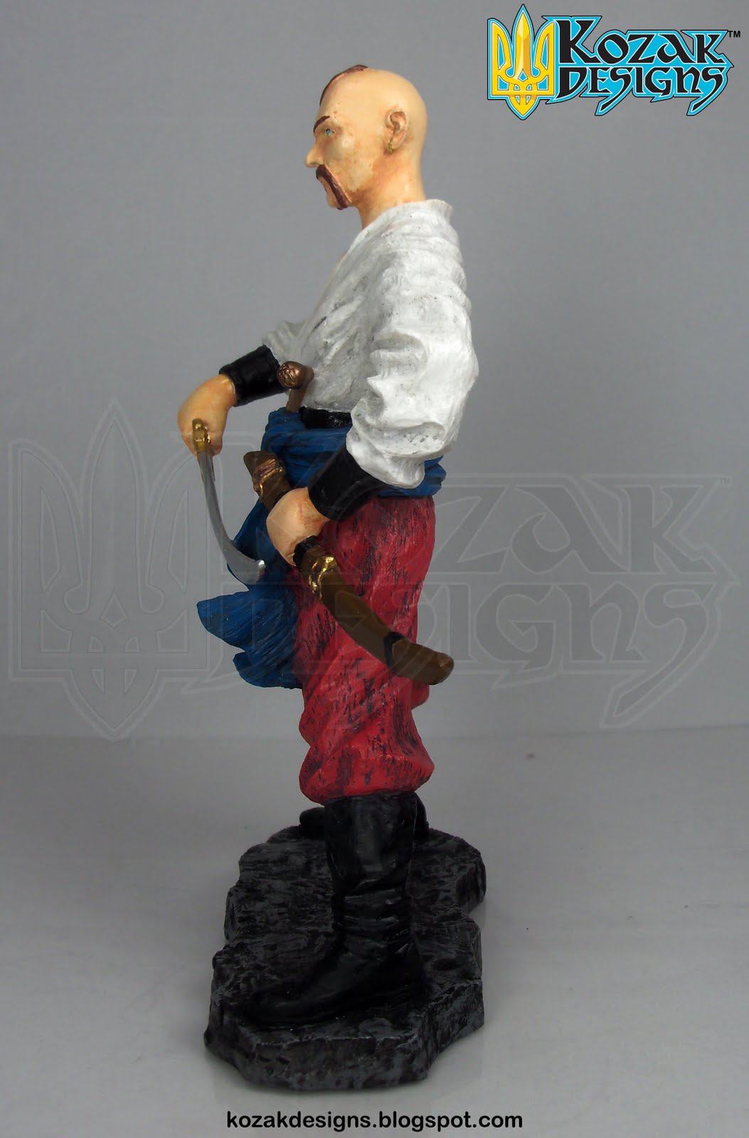 Kozak Designs - Ukrainian Statues and Collectibles: Kozak Warrior ...
