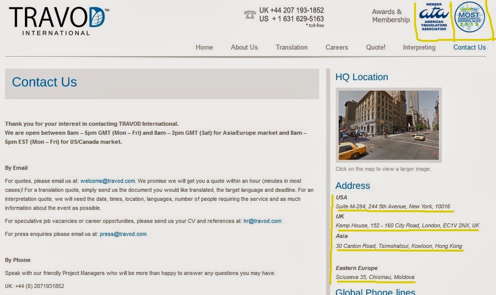 Translation Ethics: Travod and how to win your client's trust...