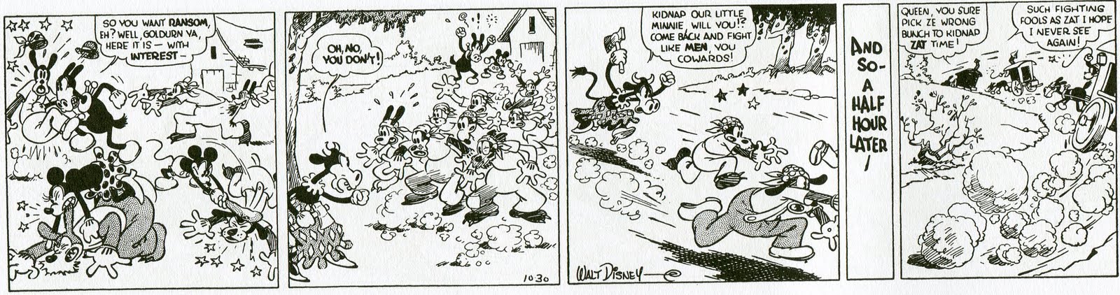 Comics, old time radio and other cool stuff: Mickey, Horace and a ...