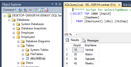 Welcome To Sqlserver Mvp Blog Clone Db Tables And Its Data Part3