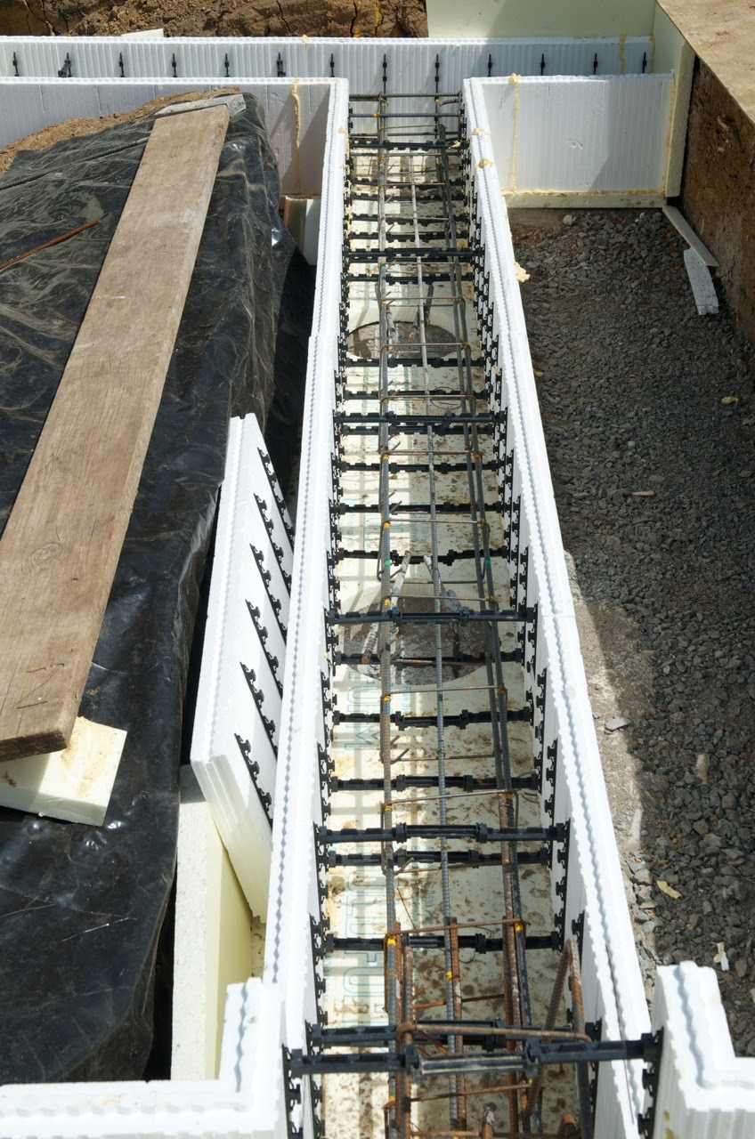 FOOTING FORMWORK | The New Zealand's First Passive House
