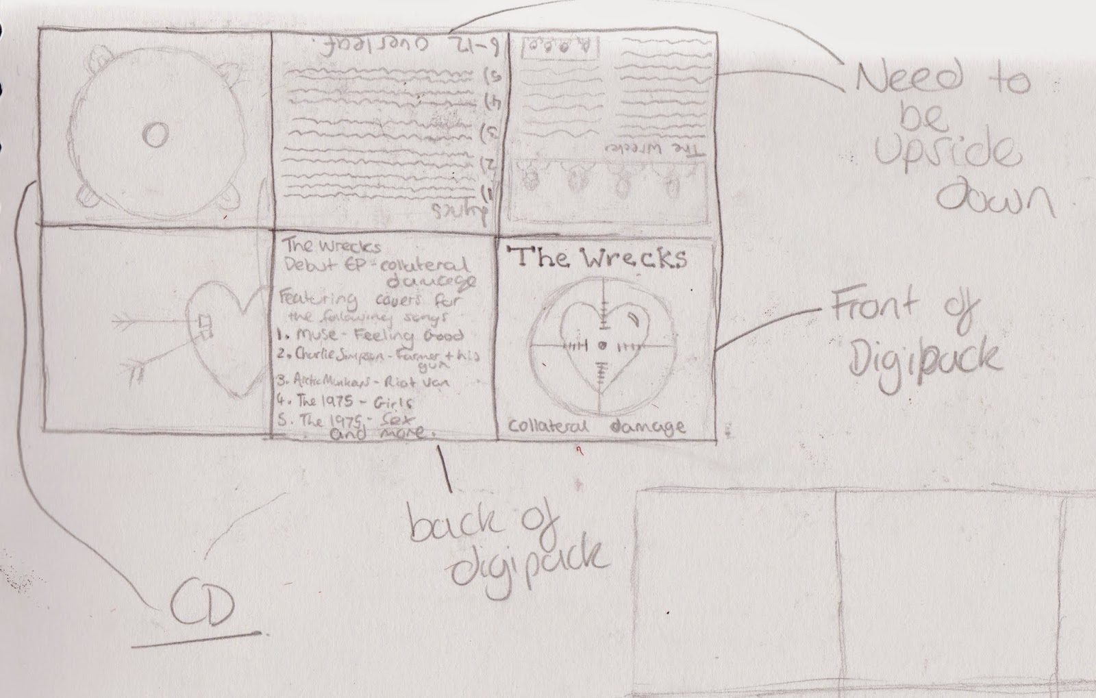 AS Graphics Unit 2: Plan - Further Drafts