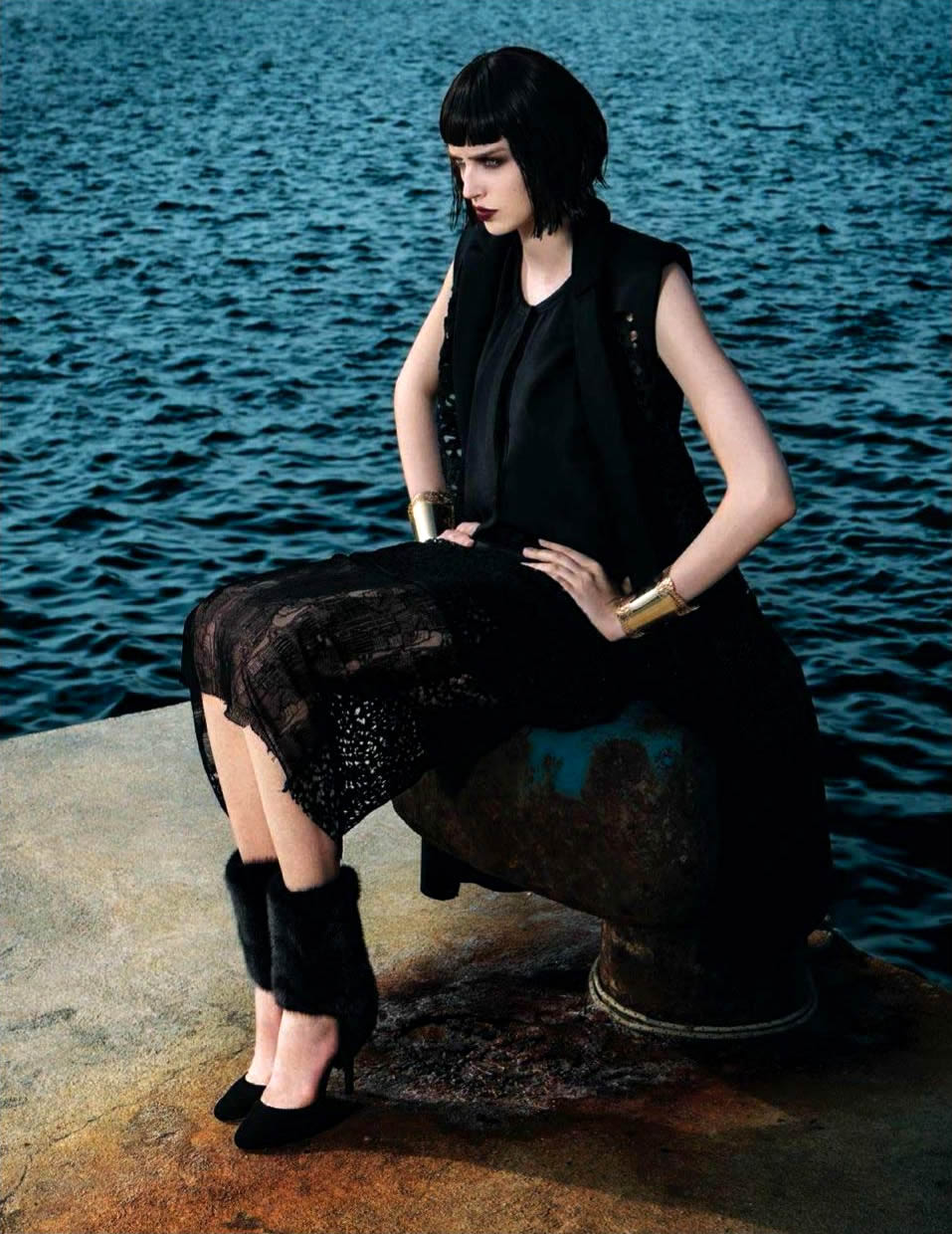 Agata Rudko by George Katsanakis Magazine Photoshoot For Madame Germany ...