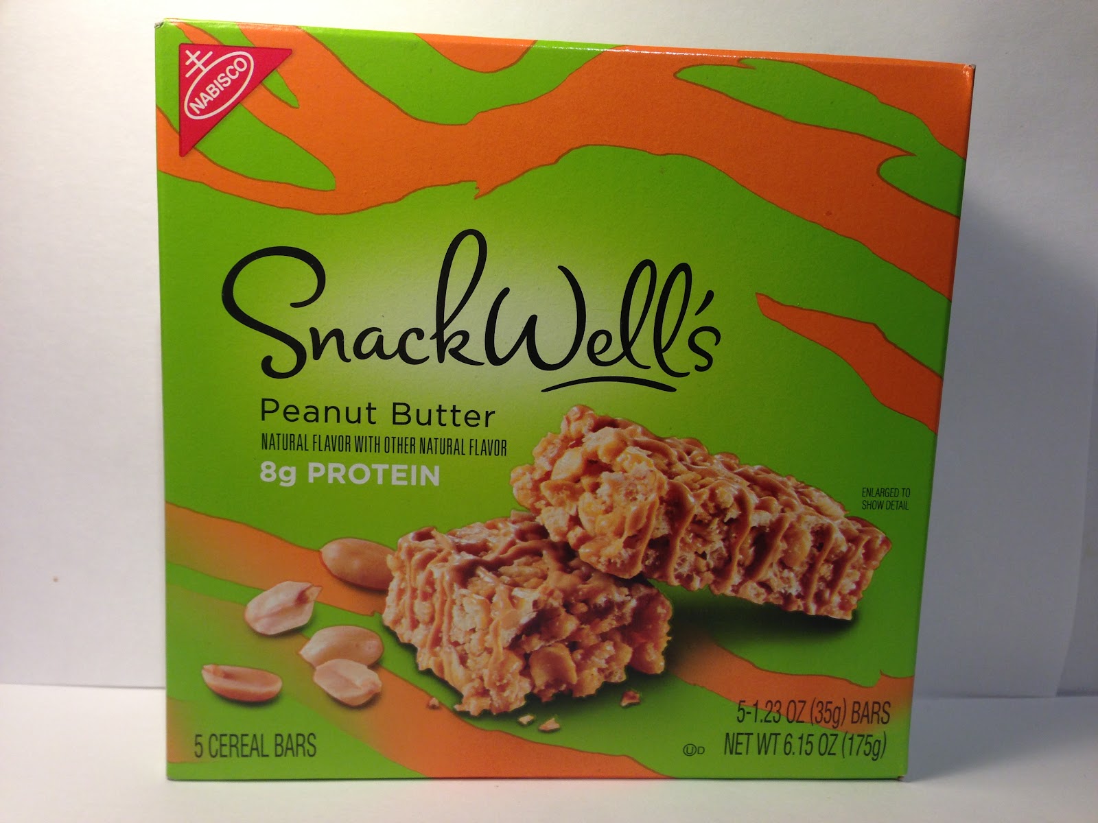 Crazy Food Dude: Review: Nabisco SnackWell's Peanut Butter Cereal Bar