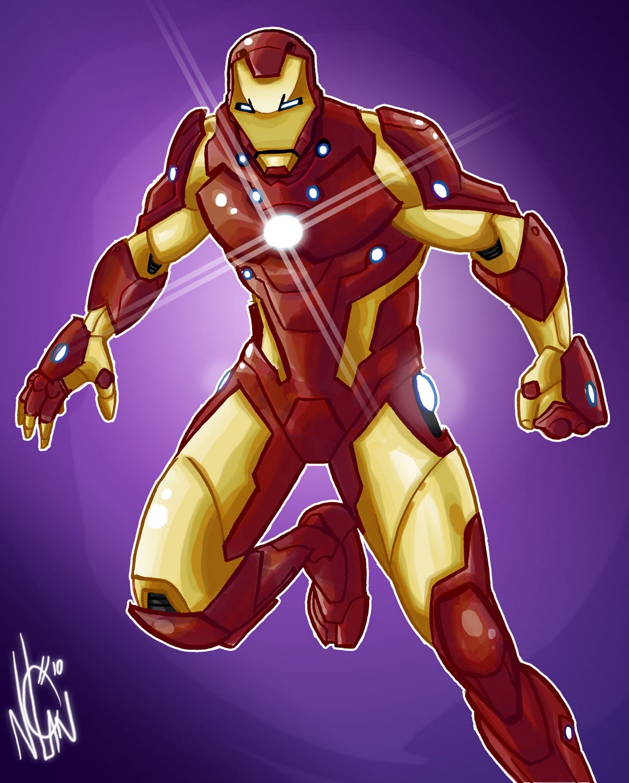Nolan Harris Art: IRON MAN