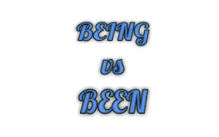 When to use "being" and "been" in a sentence