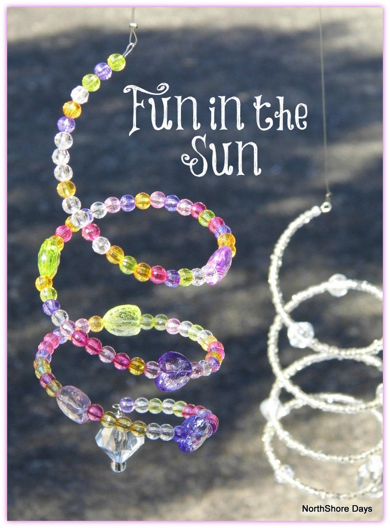 NorthShore Days.....: Spiral Suncatchers