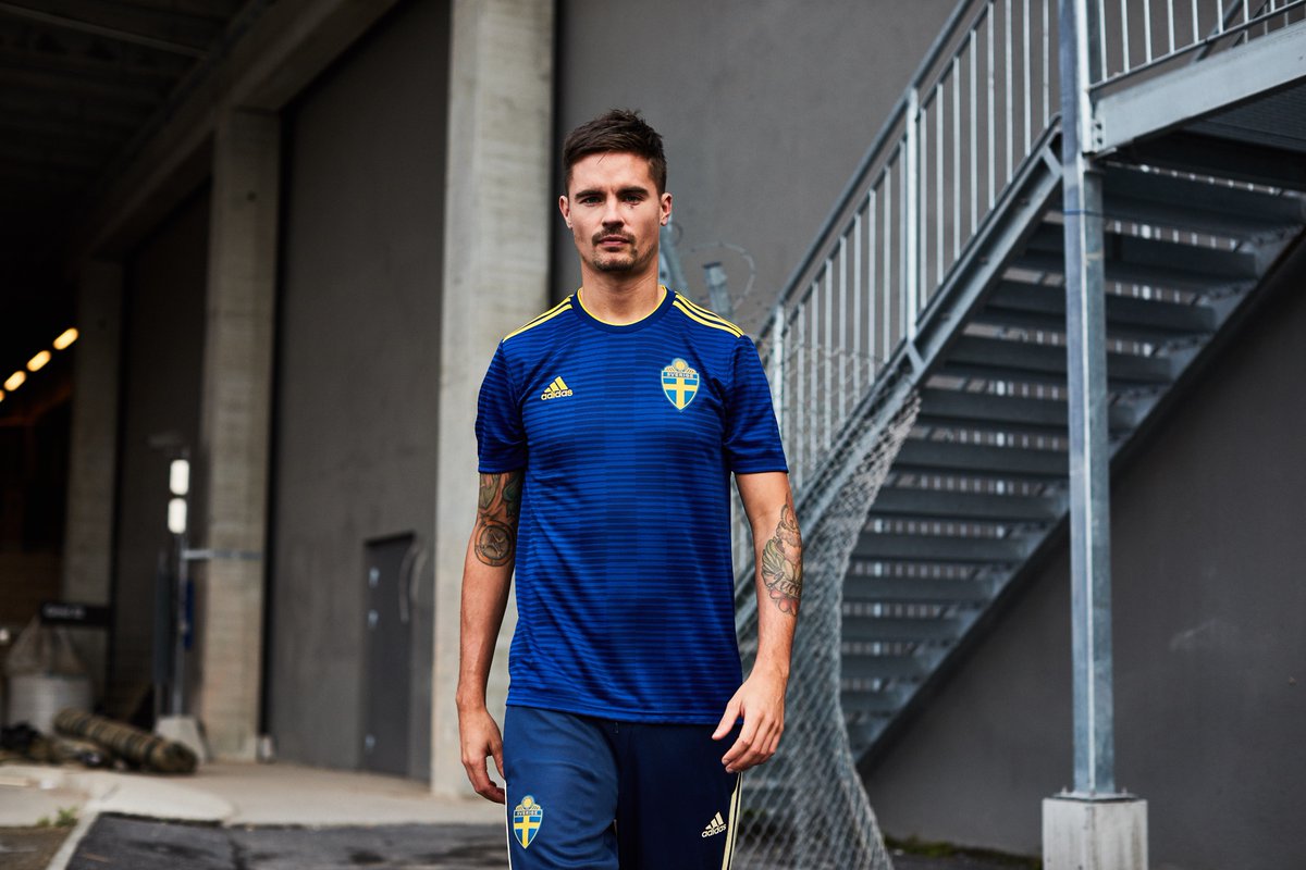 Sweden 2018 World Cup Away Kit Released - Footy Headlines