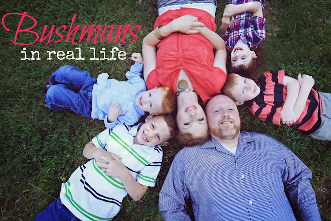 Bushmans in Real Life: Kissing Cousins... almost