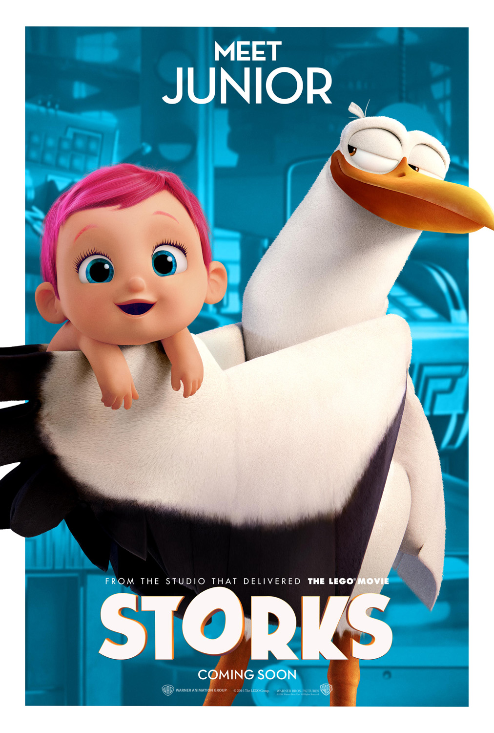 'Storks' Delivers Character Posters and Main Trailer to the World