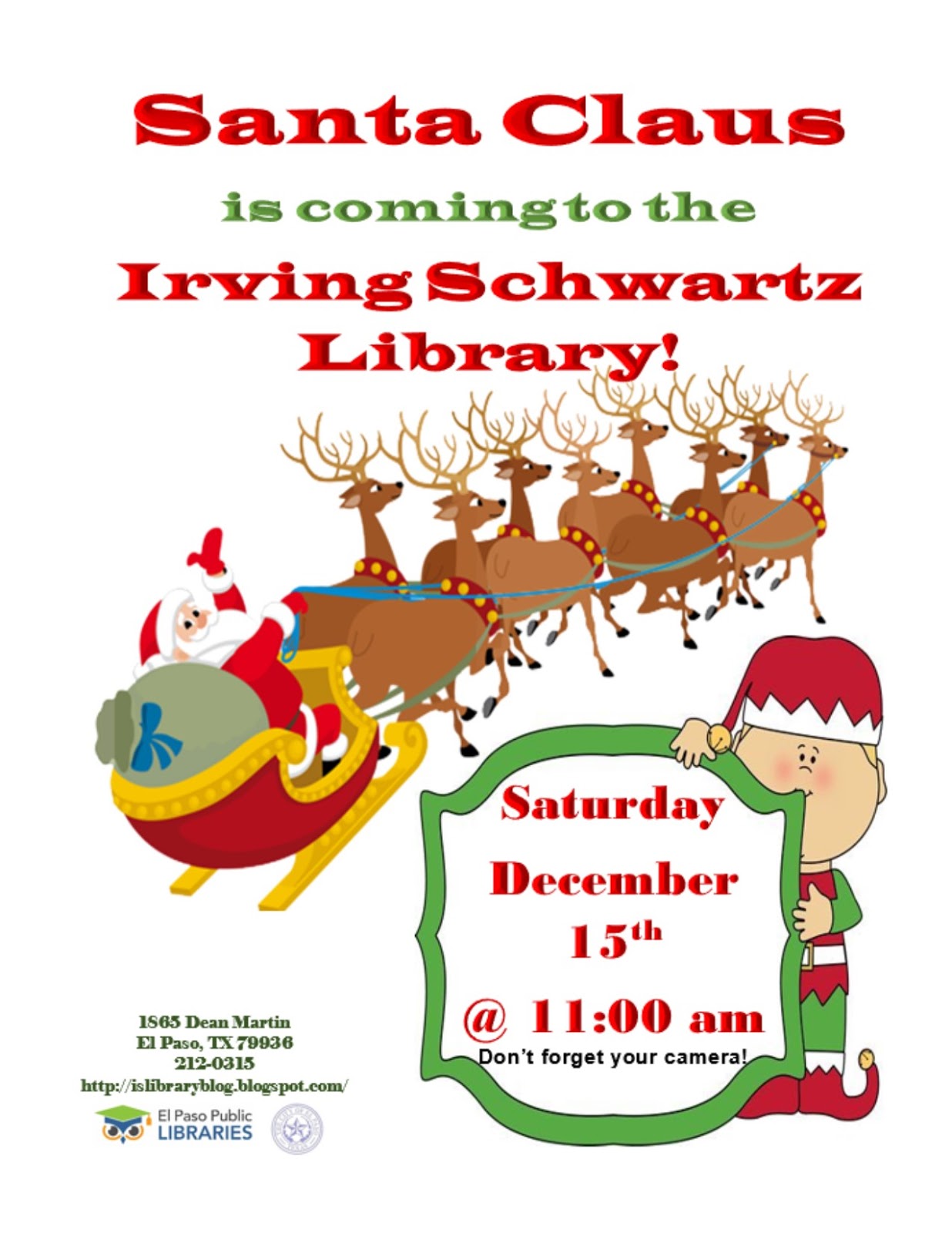 Irving Schwartz Branch Library Blog