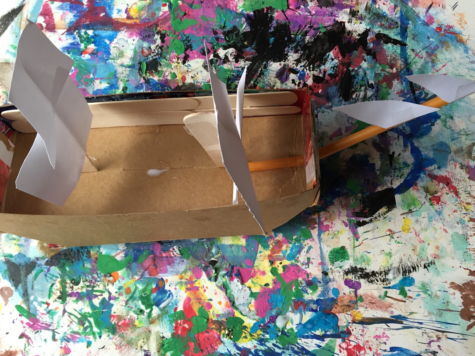 Mini Monets and Mommies: How-To Craft a 3D Boat Model for Kids
