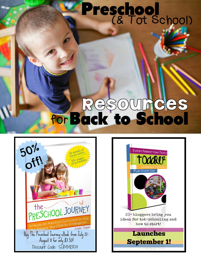 ChildsLearning: Preschool & Tot School Resources for Back to School