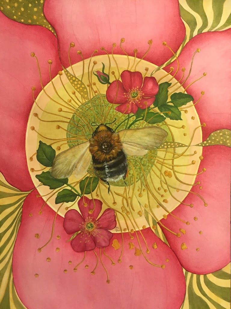 Sketching and Drawing Bees