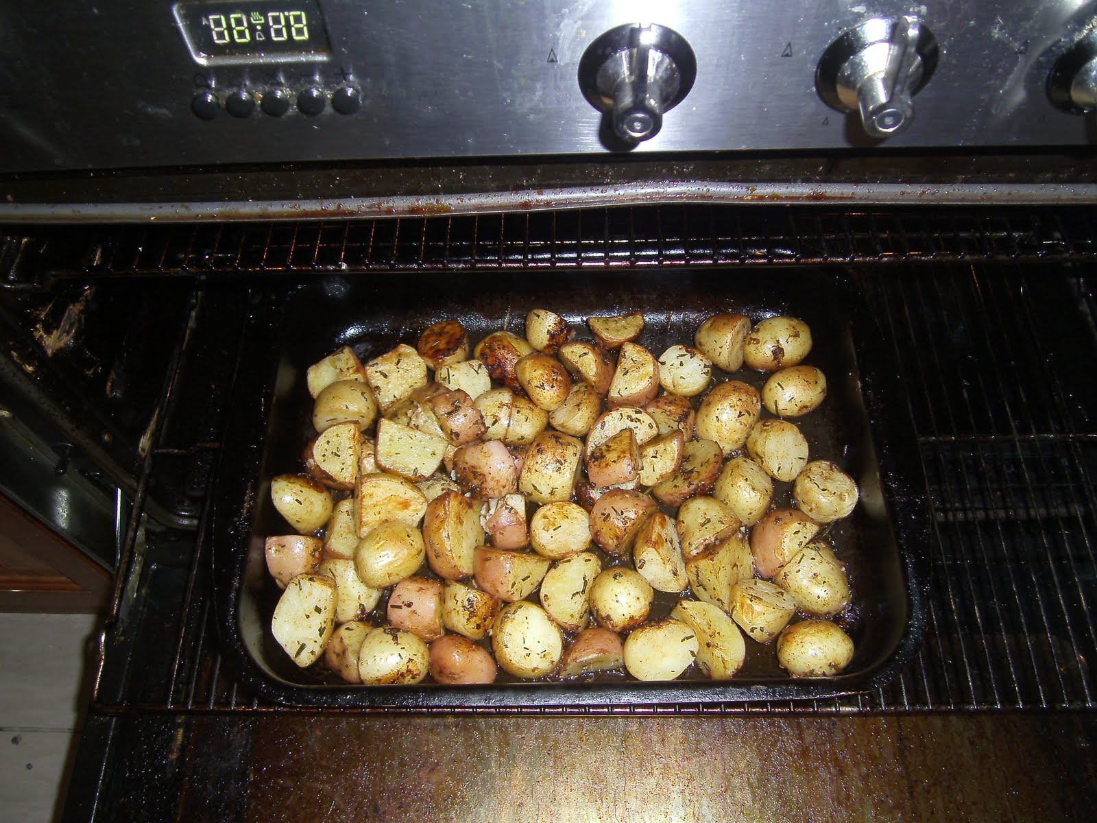 BAKED CHATS / RED PONTIAC POTATOES – No Excuses!