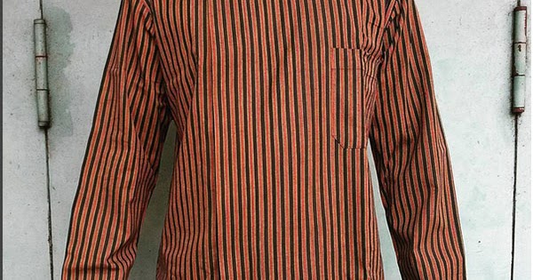 Surjan Tenun Lurik Klasik