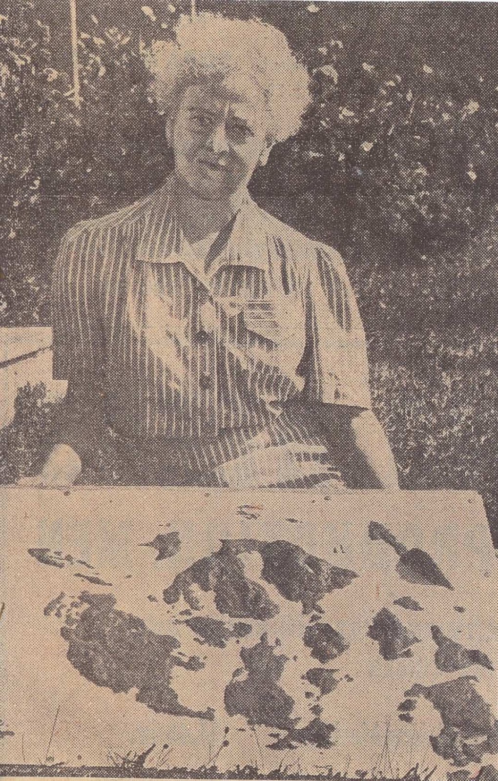 Saltwater People Log: TWO MAP MAKERS 1946 with author/historian June Burn