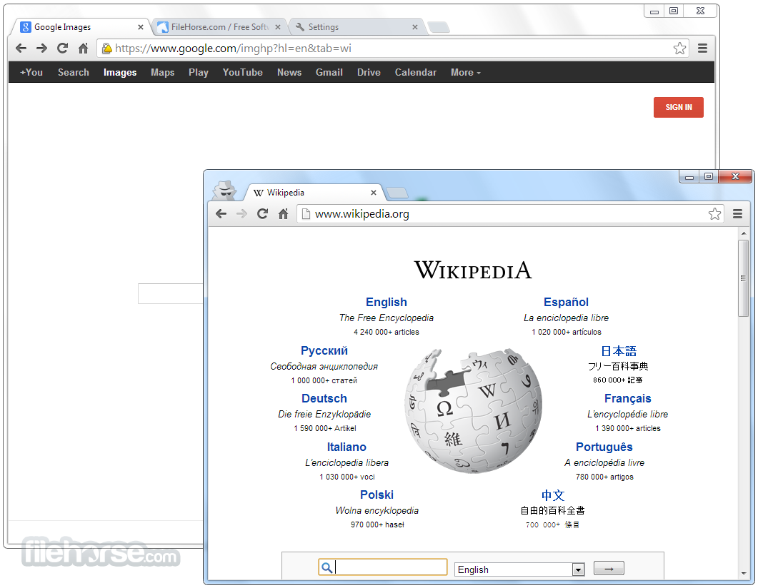 Google Chrome 49.0.2623.108 (32-bit) Terbaru