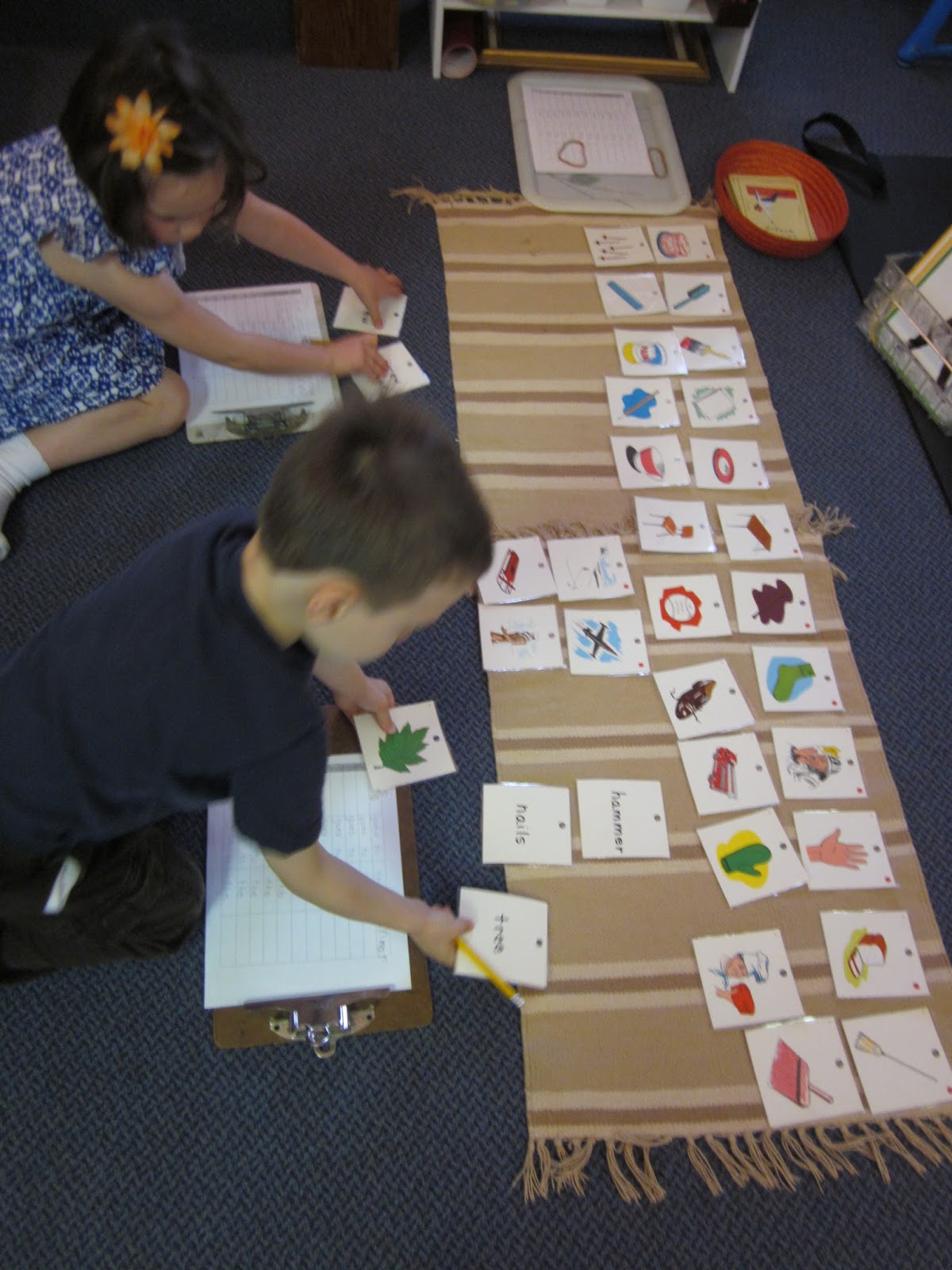 Inspired Montessori and Arts at Dundee Montessori: Cards Become Writing ...