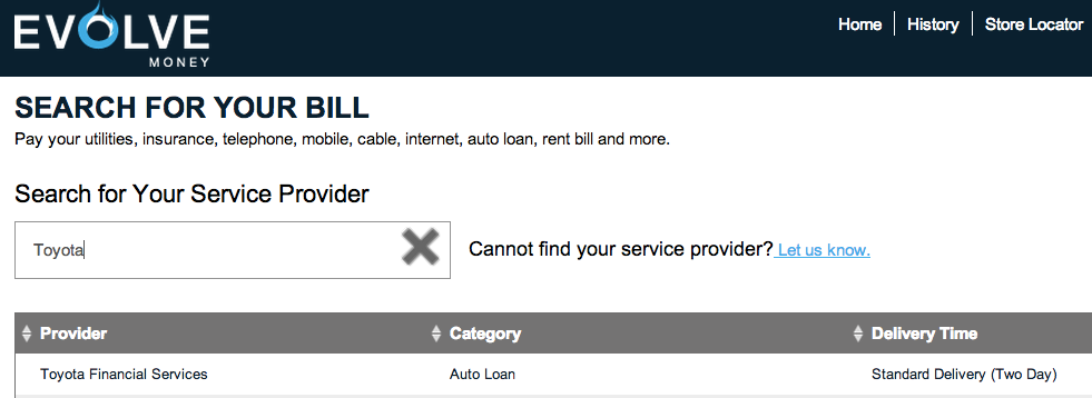 Relentless Financial Improvement: Evolve Money: pay your bills with a ...