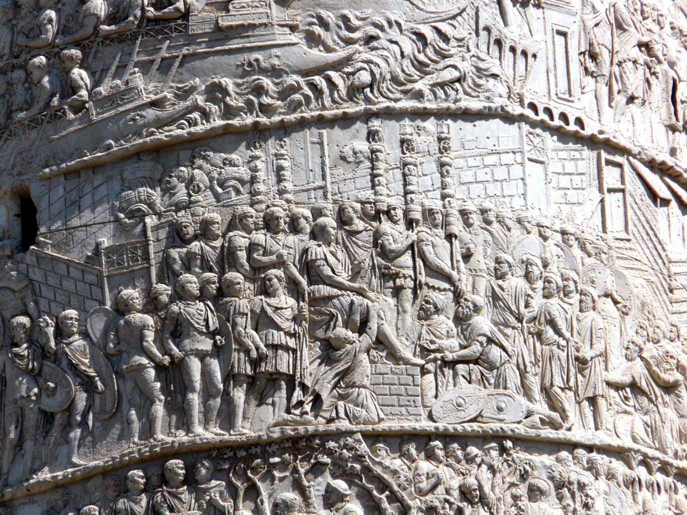 El mundo de Avekrénides. : La Columna Trajana. Roma.