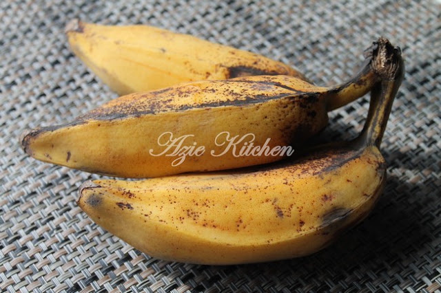 Sira Pisang Kebatu Kegemaran - Azie Kitchen