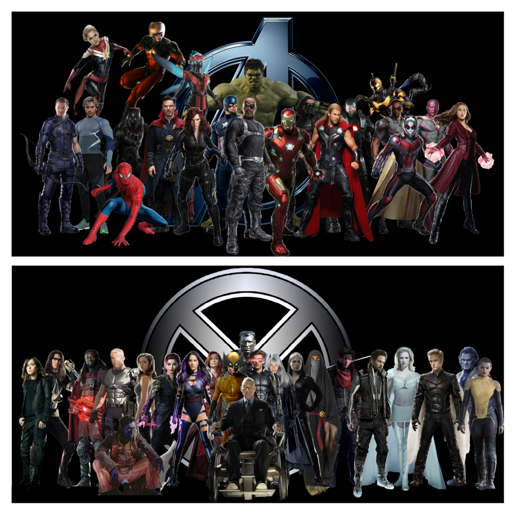 MAN OF BRONZE: AVENGERS VS. X-MEN: POSTER FANMADE