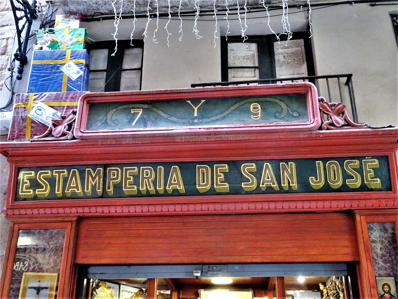 Redescubriendo Barcelona y más allá: 07/02/2018 Estampería San José y ...