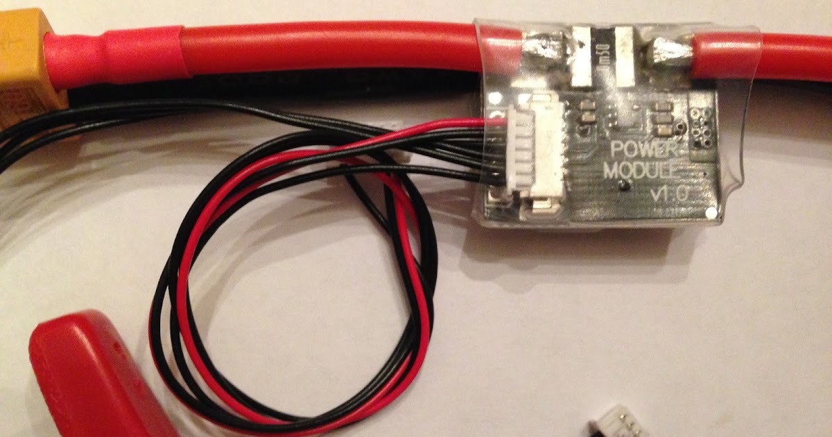 Quadcopter-Robotics: APM Power-Module install