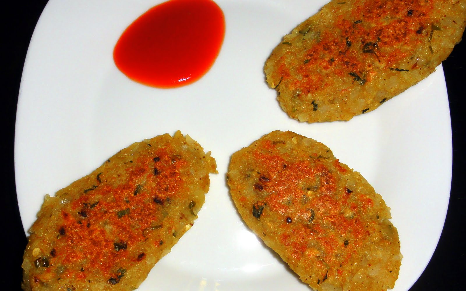 Harsha's Kitchenette: Poha Cutlet