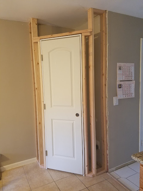 How to : DIY build corner kitchen pantry