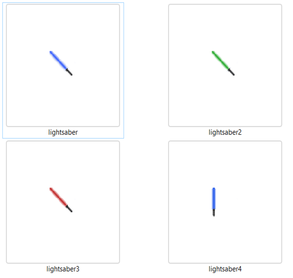 [Mattwins]: Free Lightsaber Mouse Icons
