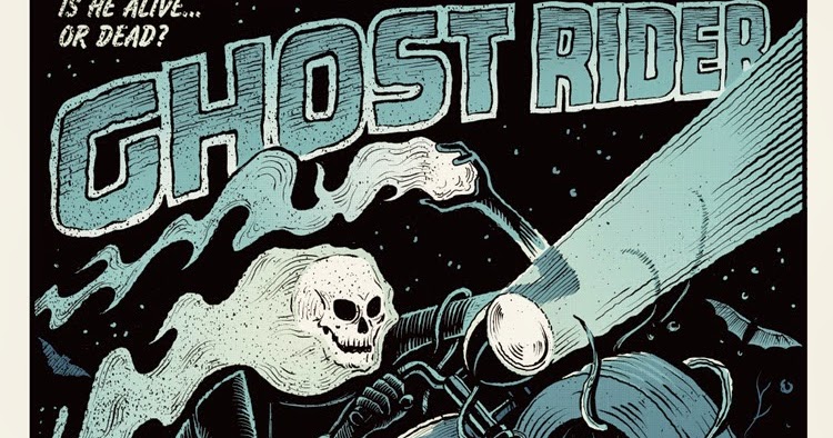 INSIDE THE ROCK POSTER FRAME BLOG: Ghost Rider Methane Studios & Storm ...