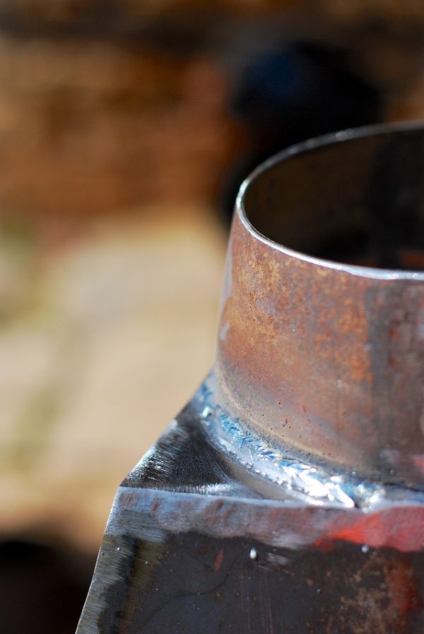 Kromagnon - L'évolution...: Rivets "pop" et outils forgés... La hotte ...