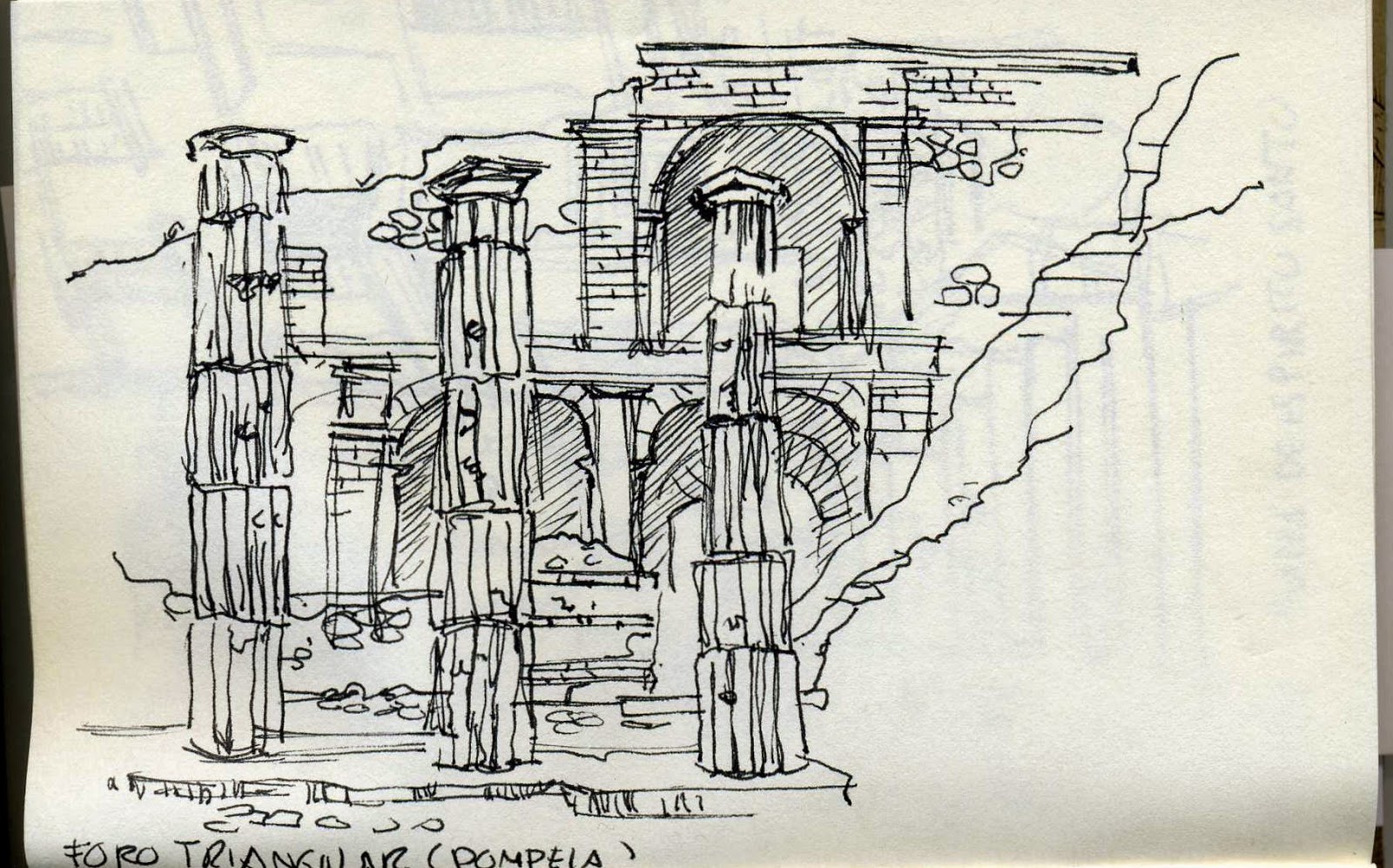 Been There Drawn That Pompeii