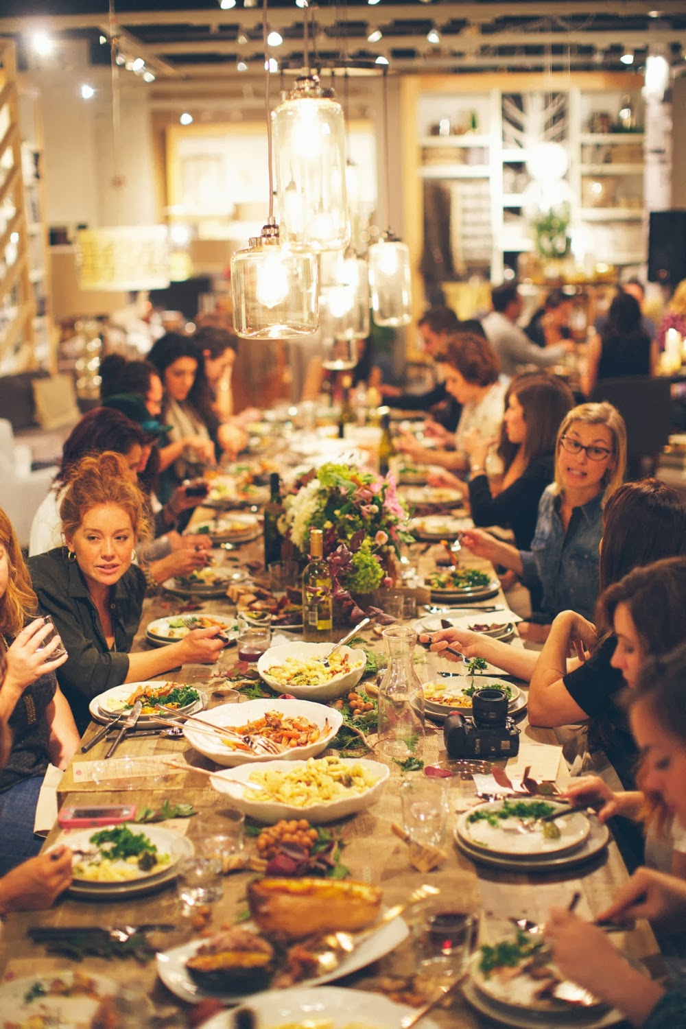 Kinfolk Dinner at The Metropolitan West Elm | The Colorful Living Project