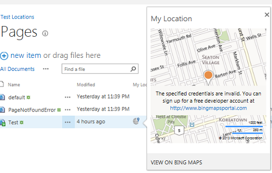Dev Help: Visual Studio to add a Geolocation Site Column in SharePoint 2013