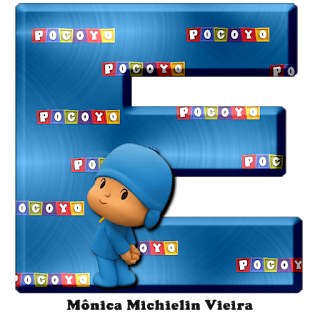 Letras de Pocoyo. Pocoyo Letters. - Oh my Alfabetos!