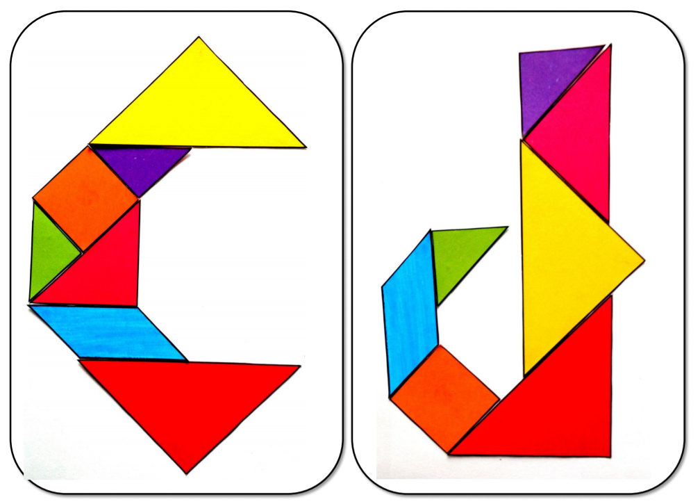 Escuela infantil castillo de Blanca: TANGRAM: ABECEDARIO | Tangram ...