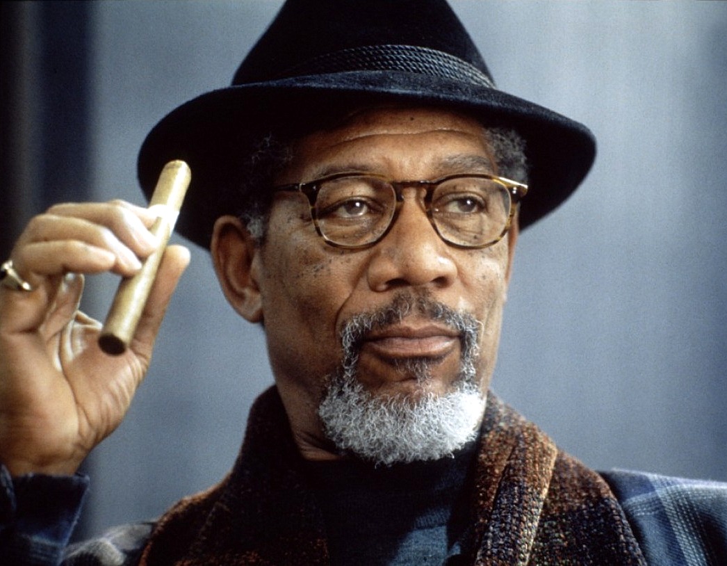 Bespectacled Birthdays: Morgan Freeman (from Chain Reaction), c.1996