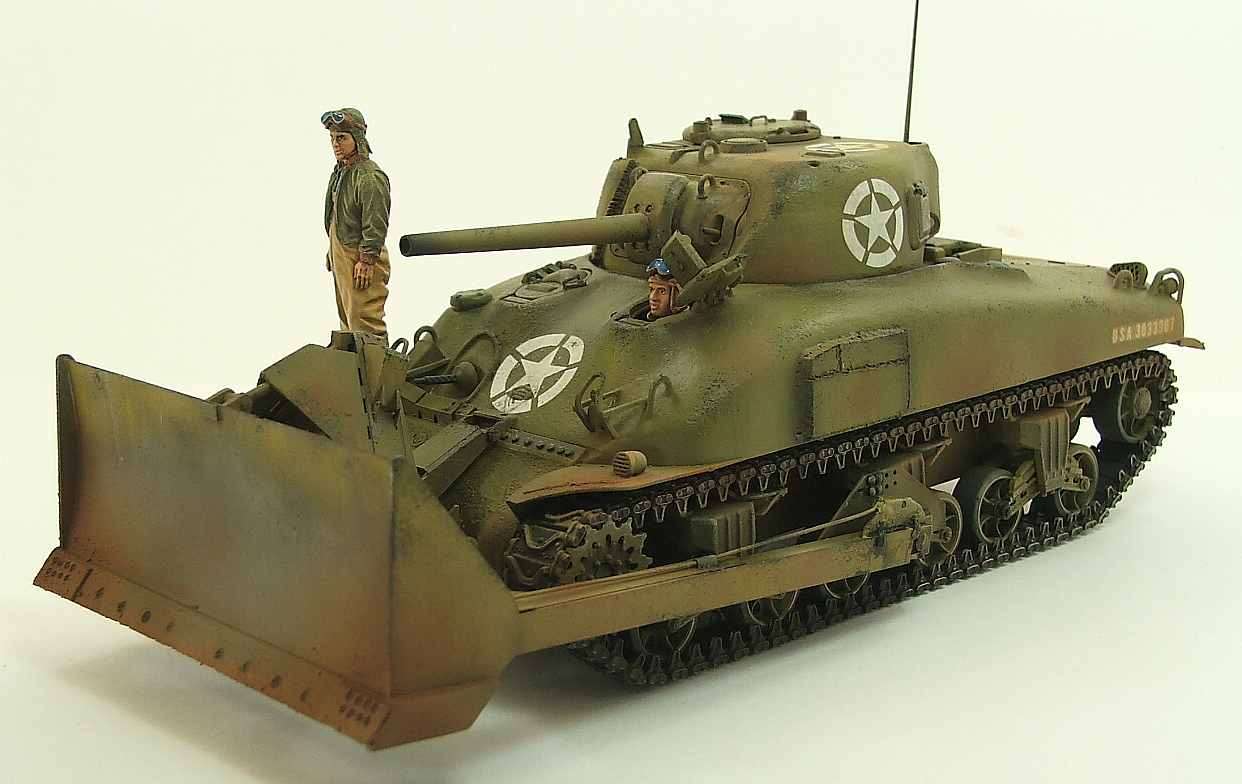 Panzerserra Bunker- Military Scale Models in 1/35 scale: M4A1 Sherman ...