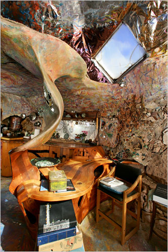 La Silla Turquesa: La casa de Leda y Michael.....ELIPHANTE una vivienda ...