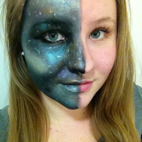 Makeup By Megan: Space Face Makeup Look
