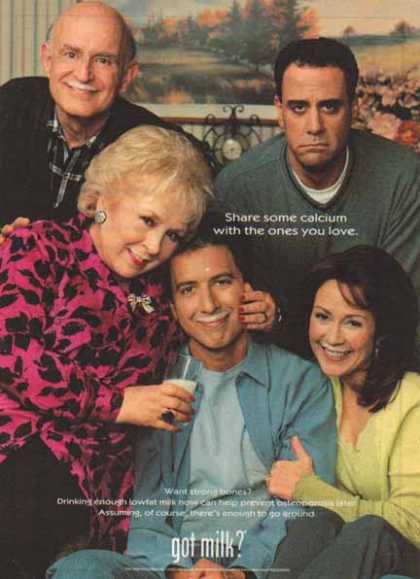 90s Child: Got Milk? Celebrities looking silly in 90s posters ...