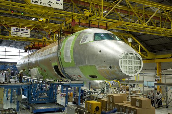 Embraer E-190 E2 enters final assembly - jetflightpro