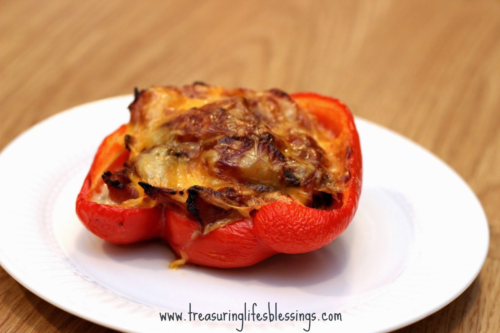 Philly Cheesesteak Stuffed Peppers - Treasuring Life's Blessings