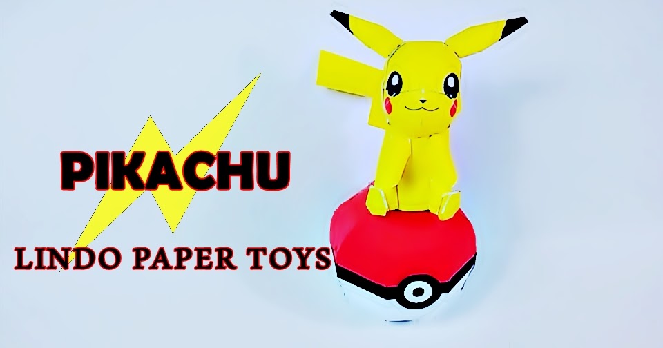 HEY!! MAMA PANNY: PIKACHU - LINDO PAPER TOYS