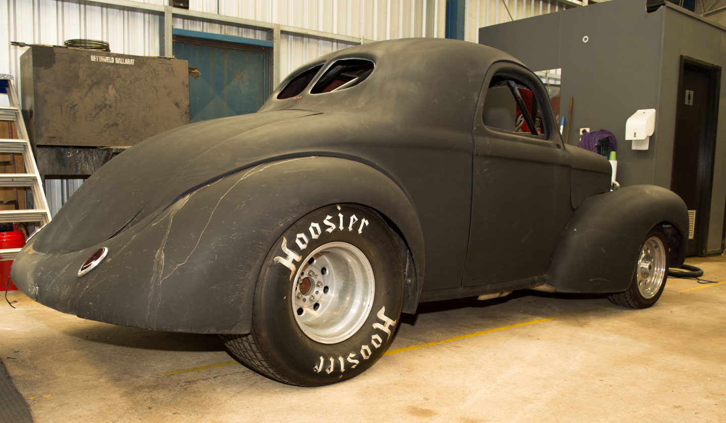 Hodgey's Hot Rods and Customs: '41 Willys Coupe . . .Dash 2